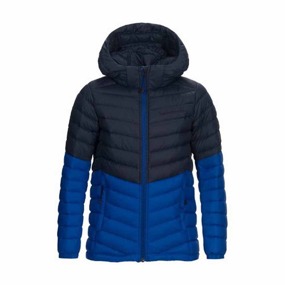 Peak Performance Jr Frost Blocked Hooded Jacket | Vinterjakke til børn ...