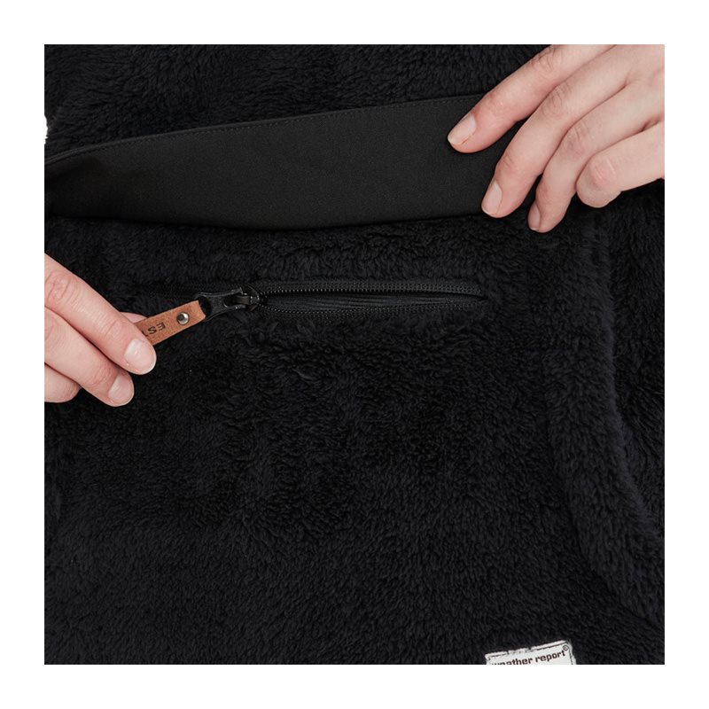 Weather Report Zara 1/2 Zip Hoodie Fleecetrøje til damer