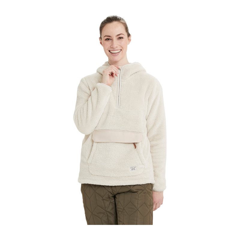 Weather Report Zara 1/2 Zip Hoodie Fleecetrøje til damer