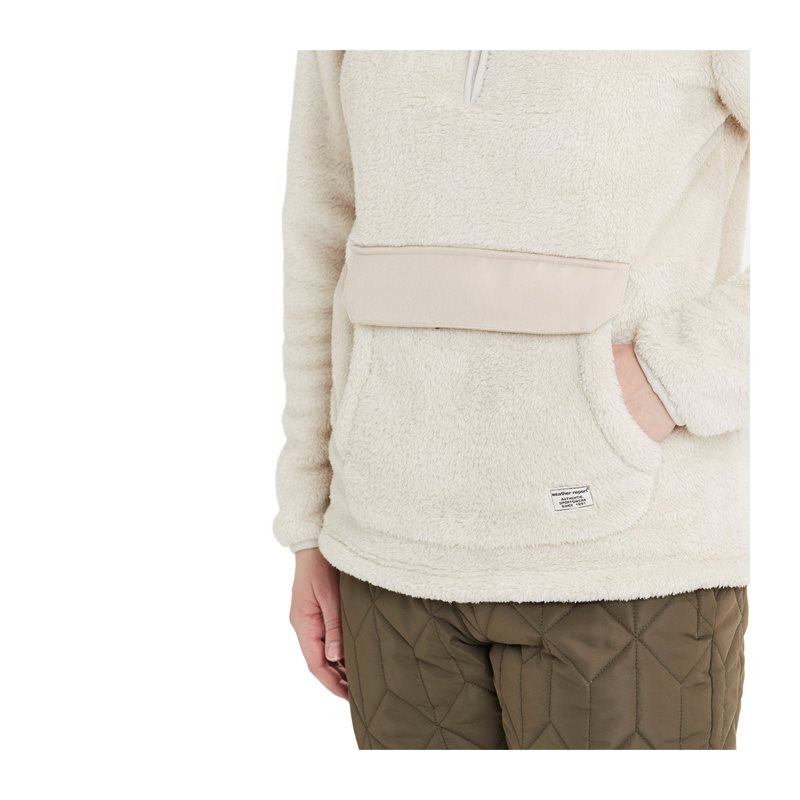 Weather Report Zara 1/2 Zip Hoodie Fleecetrøje til damer
