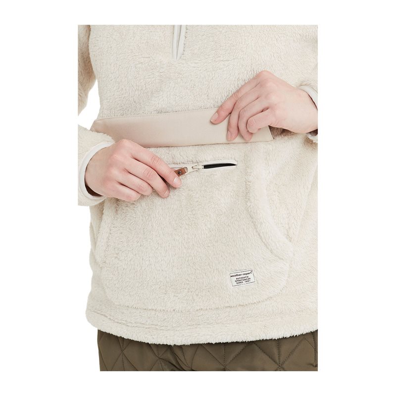 Weather Report Zara 1/2 Zip Hoodie Fleecetrøje til damer